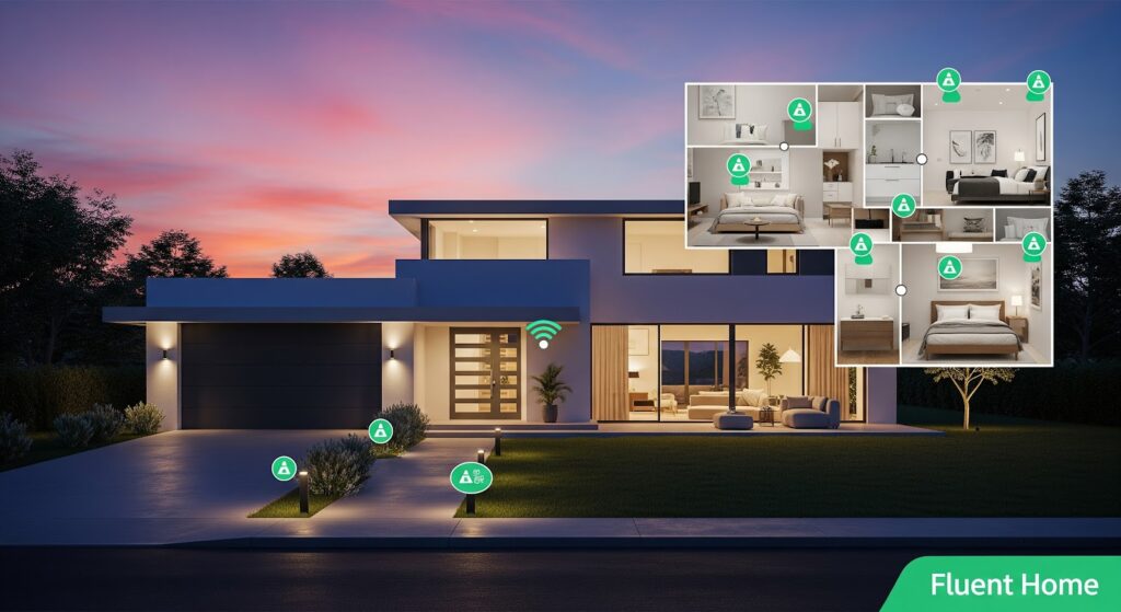 How Smart Lighting Enhances Your Home Defense | Fluent Home